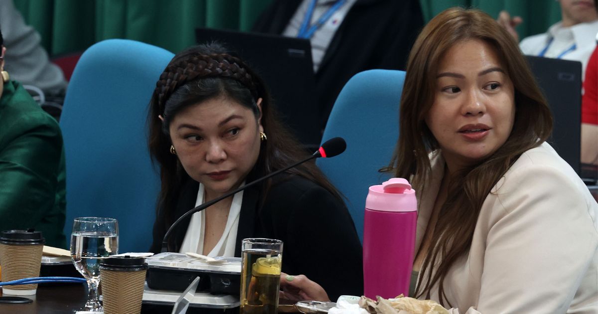 Pro-Duterte social media personalities Krizette Chu, MJ Reyes turn emotional during House ...